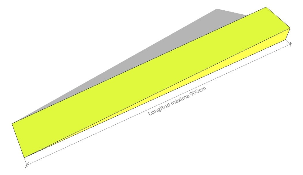 Rampas en zonas comunes pendientes máximas